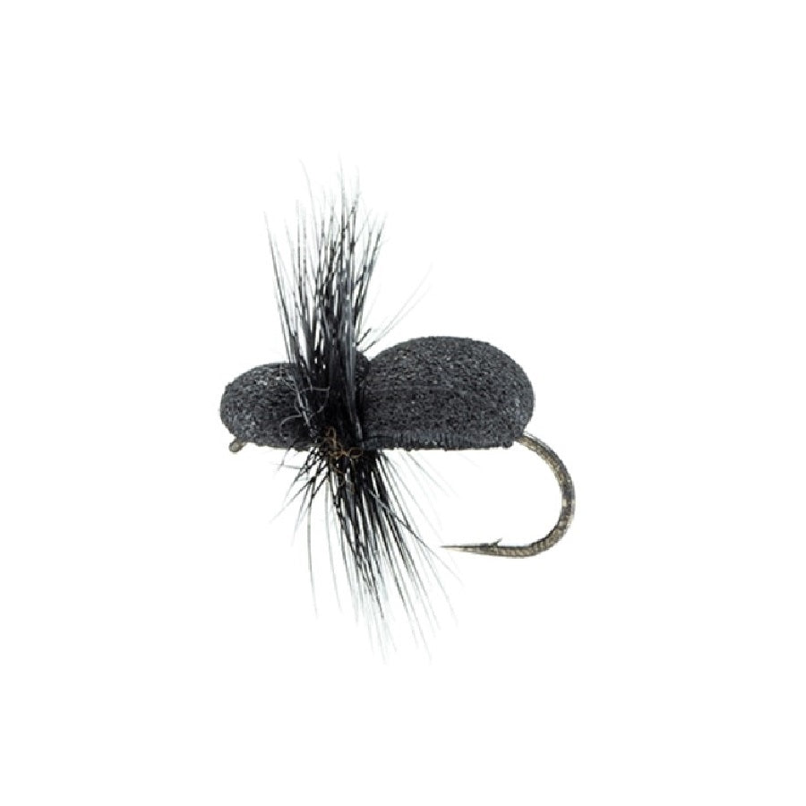 MFC Flies Black Foam Ant Dry Fly | Topwater Trout Flies – Fish Tales Fly Shop