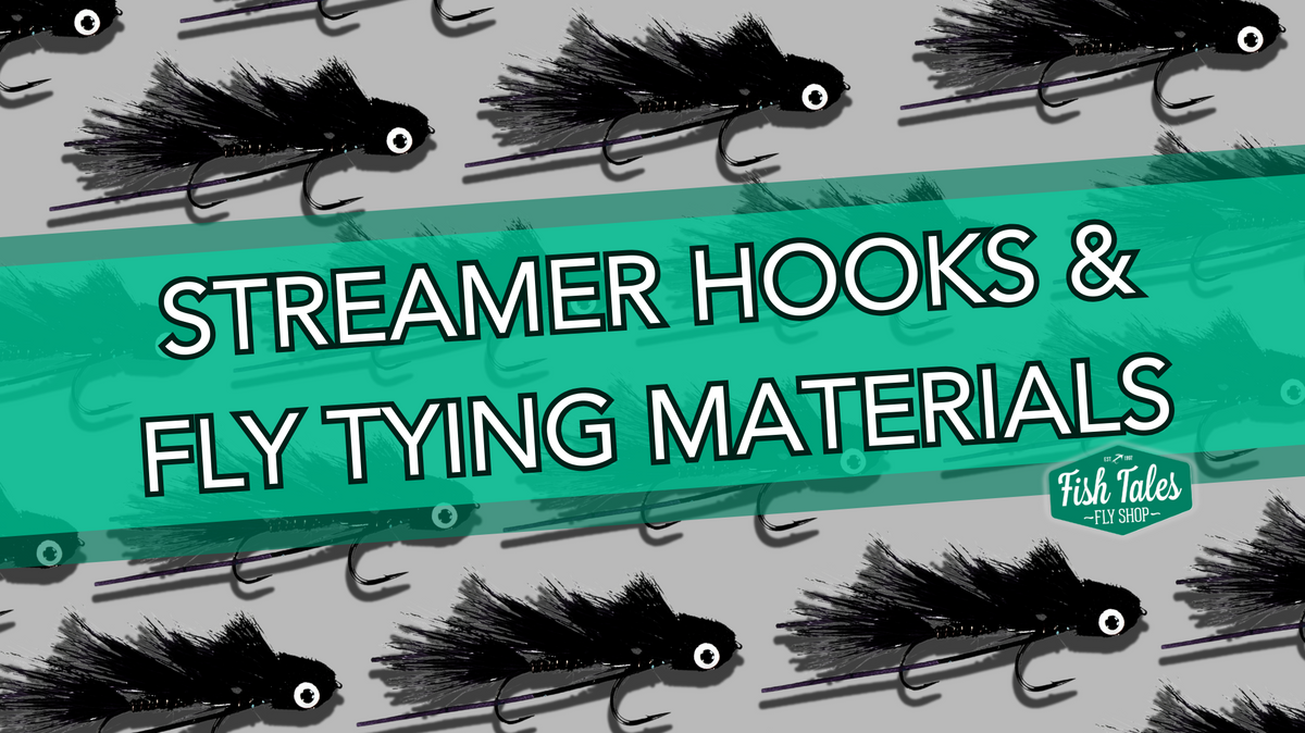 Fly Tying Streamer Materials | Streamer Hooks, Wraps, Flash and More ...