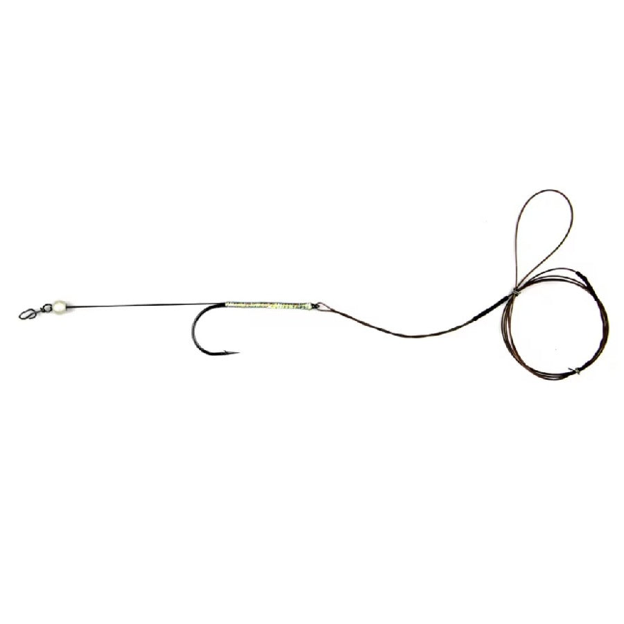 Fulling Mill Tube Fly Wiggle Tail Trace Rig | Wire Pike Leaders – Fish ...