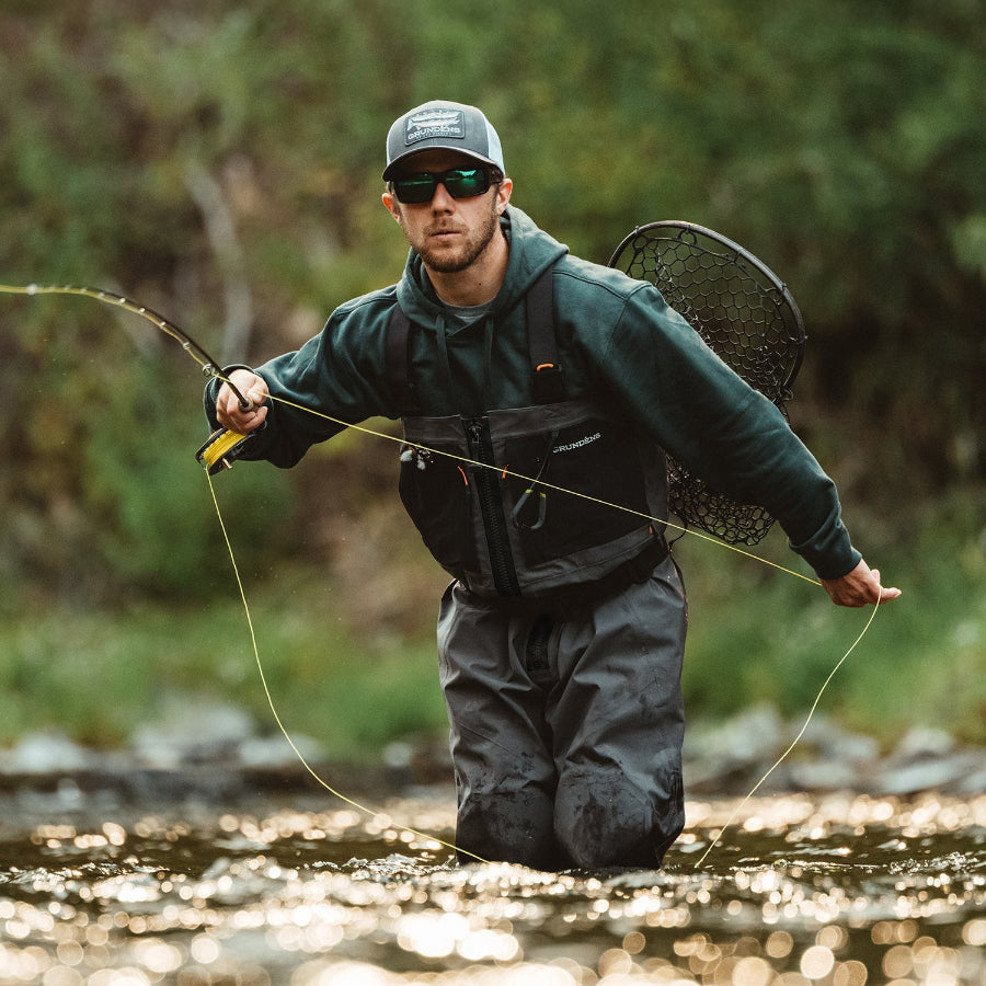 Grundéns Men's Vector Zip Stockingfoot Wader | Fly Fishing Waders ...