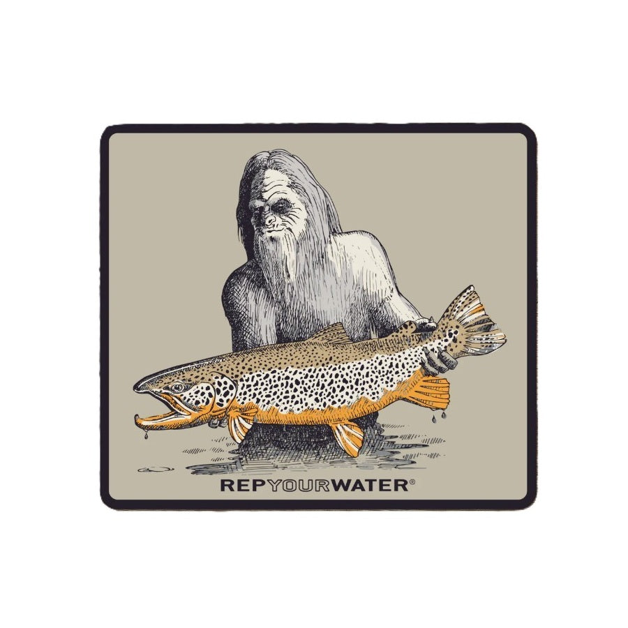Rep Your Water Hero Squatch Sticker | Fly Fishing Decals – Fish Tales ...