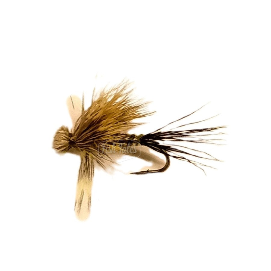 Solitude Flies Hair Wing Dun Green Drake Dry Fly | Topwater Flies ...