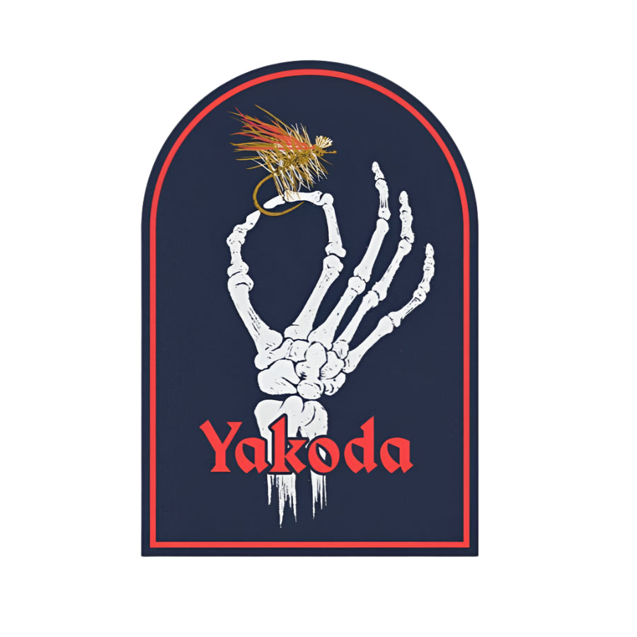 Yakoda Dry or Die Sticker | Fly Fishing Decals – Fish Tales Fly Shop